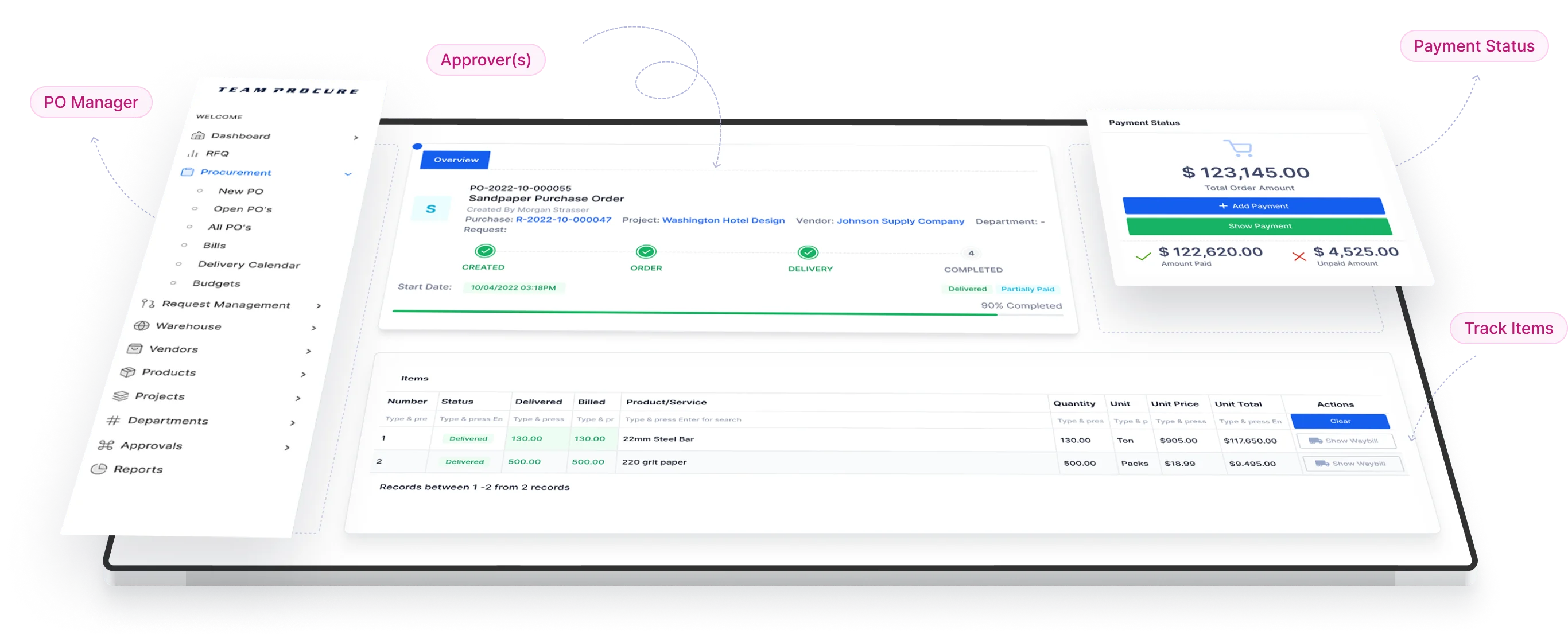Team Procure: Procurement Management Software